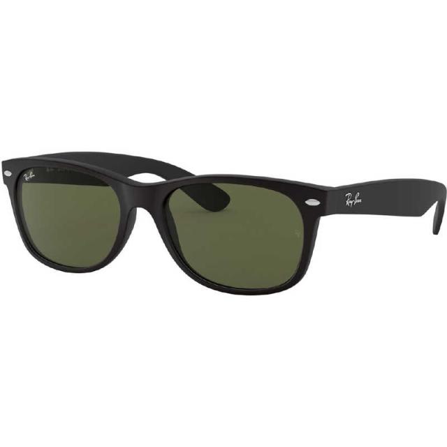 レイバン　NEW WAYFARER CLASSIC 622 55mm ブラックラバー/グリーンクラシックG-15　RB2132F_