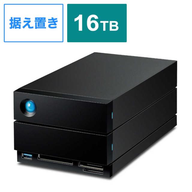 エレコム ELECOM 外付けHDD Thunderbolt 3接続 (Thunderbolt 3 / USB-A / DisplayPort / CF･SD･CFexpressカードリーダー ...