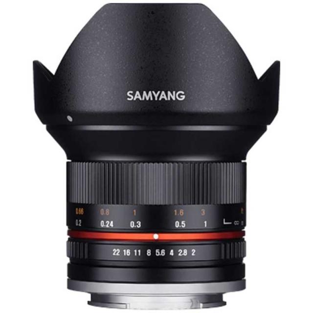 SAMYANG　カメラレンズ (フジフィルムX用)　12mm F2.0 NCS CS