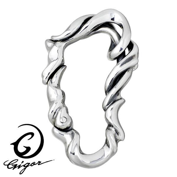 ジゴロウ GIGOR アルシエル シルバー カラビナ メンズ NO-342