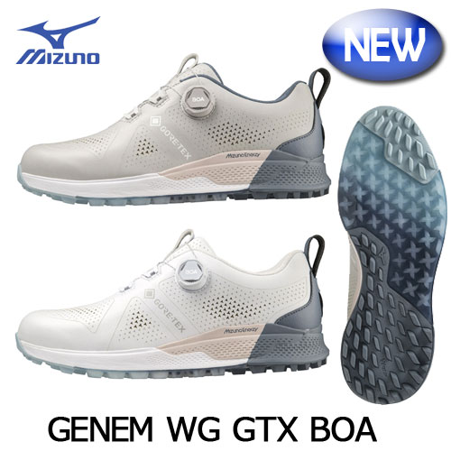 【足幅EEEE/4E】ミズノ ジェネム スパイクレス GENEM WG GTX BOA 51GQ2300 ゴルフシューズ MIZUNOの通販はau PAY マーケット - レビューでポイント2 ...