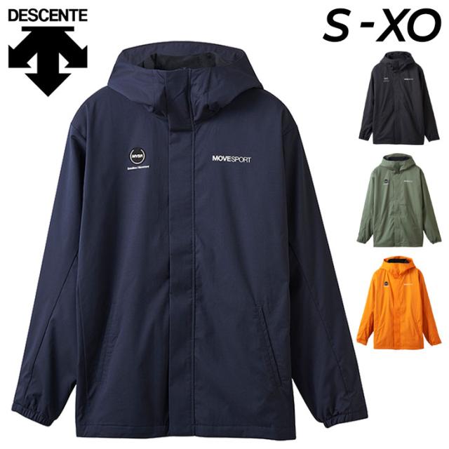 デサント メンズ ウィンドブレーカー DESCENTE HEATNAVI フルジップ フーディー 裏トリコット起毛 アウター 防風 保温 はっ水 ウインドブレーカー トレーニング スポーツ ...