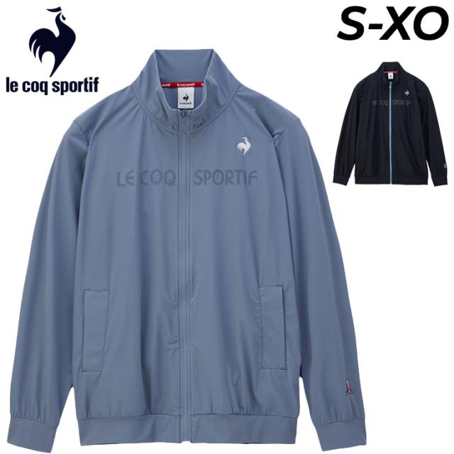 ルコック ジャージ スタンドジャケット メンズ le coq sportif トラックジャケット 接触冷感 UVカット 吸汗 ストレッチ トレーニング スポーツウェア ウエア ジャージー アウター 春夏 メンズウェア ブランド アパレル/QMMXJF02