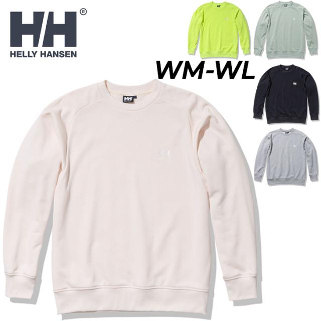 ヘリーハンセン スウェットシャツ レディース HELLYHANSEN トレーナー 長袖 薄手 裏毛スウェット アウトドア ウェア キャンプ デイリー  女性 シンプル トップス/HE32323UW