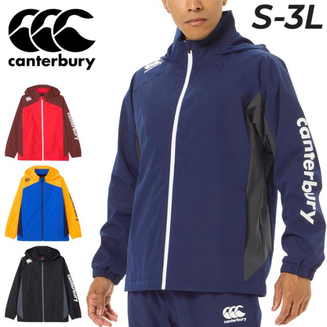カンタベリー ウィンドブレーカー メンズ canterbury ラグビー ウインドジャケット 裏起毛 アウター 保温 はっ水 スポーツウェア ウインドブレーカー 男性 フード付き 上着 トレーニング 秋冬 服 ブランド アパレル/RG74507
