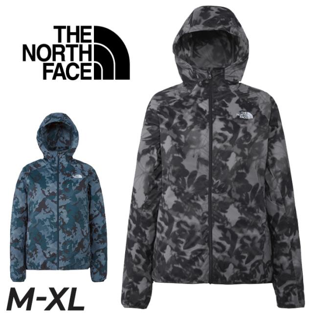ザ・ノース・フェイス レディース ウィンドブレーカー THE NORTH FACE ノベルティスワローテイルベントフーディ 総柄 防風ランニングジャケット アウター 薄手 はっ水 マラソン トレラン 運動 女性用 ウインドブレーカー スポーツウェア ブランド アパレル/NPW22290