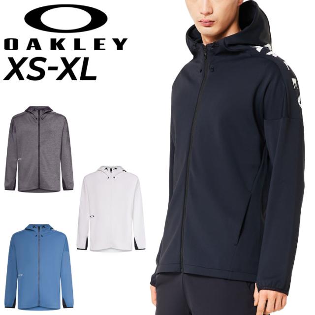 オークリー ジャージ ジャケット メンズ OAKLEY Enhance 3Rdg Synchronism Jkt 8.0 トレーニング スポーツウェア フルジップ フード付き アウター ジャージー UVカット ストレッチ 男性用 パーカージャケット 服 ブランド アパレル/FOA407555