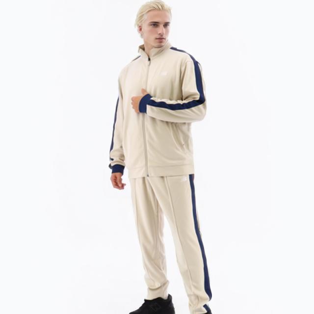 ニューバランス ジャージ メンズ 上下 Newbalance トラック 長袖ジャケット ロングパンツ セットアップ 吸汗速乾 トレーニング スポーツウェア 上下組 男性用 ジャージー トラックスーツ 春夏 ブランド アパレル 大谷翔平選手着用モデル/AMJ51503-AMP51203-TWF