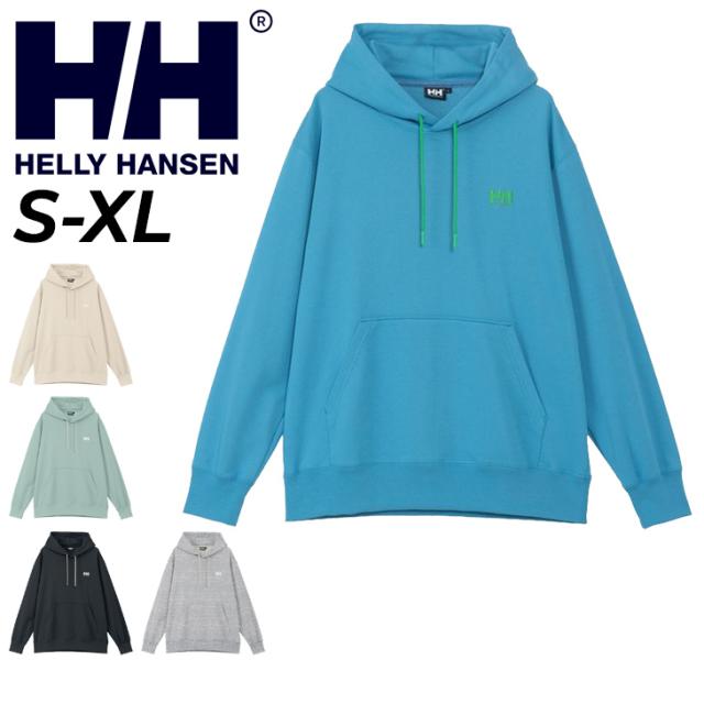ヘリーハンセン スウェットパーカー メンズ レディース HELLYHANSEN HHロゴ プルオーバー フーディ ユニセックス 裏毛 スエット パーカ やや薄手 アウトドアウェア マリンスポーツ  男女兼用 スウェットシャツ ブランド アパレル/HH32519