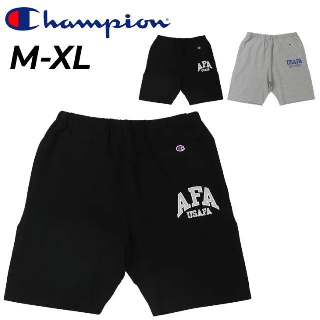 チャンピオン ショートパンツ メンズ Champion リバースウィーブ ショーツ ハーフパンツ アメリカ空軍 エアフォース AIR FORCEUSAFA 男性用 タウン アメカジ ボトムス 短パン 半ズボン ずぼん 服 コットンUSA 綿100％ ブランド アパレル/C3-B504