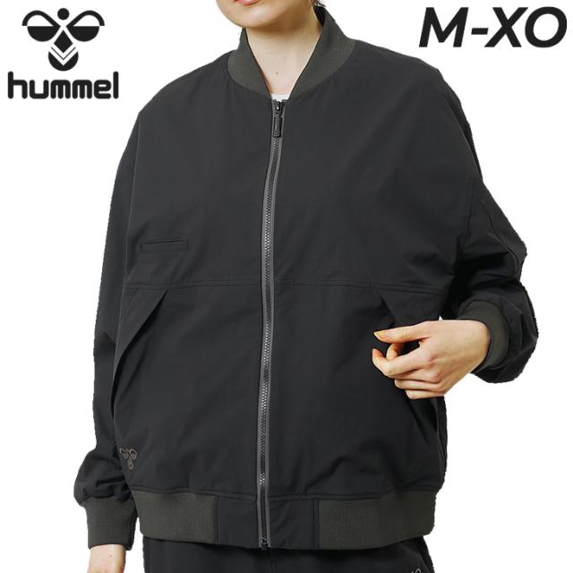 ヒュンメル ジャンバー メンズ ユニセックス hummel PLAY ボンバージャケット スポーツウエア アウター 撥水 はっ水 ストレッチ メンズアウター 上着 シンプル ブルゾン スポカジ 服 ブランド アパレル/HAW2186