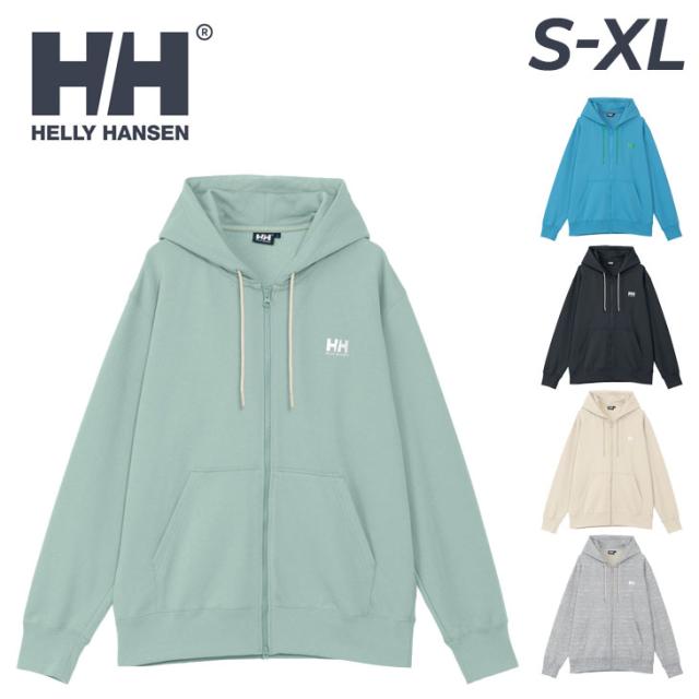 ヘリーハンセン スウェットパーカー 長袖 メンズ レディース HELLYHANSEN HHロゴ フルジップフーディ ユニセックス やや薄手 裏毛 スエット パーカ アウトドアウェア マリンスポーツ  男女兼用 服 春 夏 羽織り ブランド アパレル/HH32518