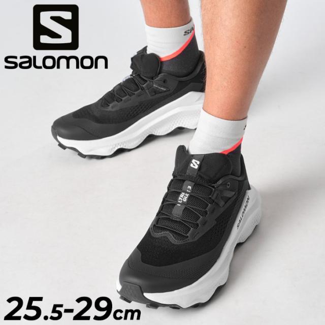 サロモン メンズ トレイルランニングシューズ 靴 SALOMON ULTRA GLIDE 3 トレイルシューズ クッション性 ローカット バンジーレース ランニングシューズ 運動靴 トレラン 男性用 大きいサイズ アウトドアスポーツ 運動靴 ブランド くつ/ULTRAGLIDE3