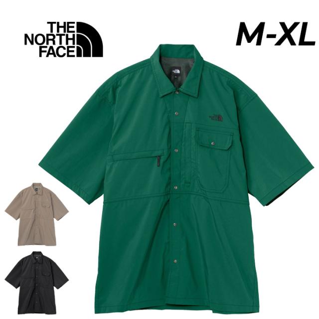 ザ・ノース・フェイス 半袖シャツ メンズ ユニセックス THE NORTH FACE S/Sトリップフィールドシャツ アウトドアウェア キャンプ フェス タウン UVカット はっ水 ストレッチ 半そで 夏 サマー メンズウエア 服 ブランド アパレル/NR22551