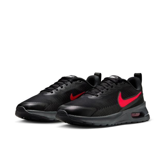 ナイキ スニーカー メンズ NIKE AIR MAX NUAXIS ローカット スポーツ シューズ エアーマックス nike 男性用 大きいサイズ メンズスニーカー エアー クッション Max Air 運動靴 ブラック/レッド ブランド エアマックス ニュアクシス くつ/FD4329-010