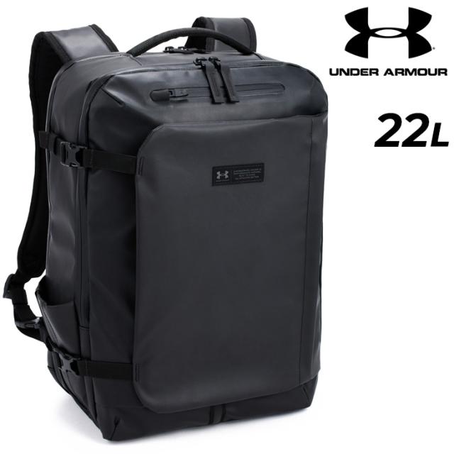 アンダーアーマー リュック 22L メンズ レディース UNDER ARMOUR UAクール アドバンスド バックパック2.0｜はっ水 通気性 ユニセックス ブランド スポーツバッグ 機能性 キャリーバッグ対応 男女兼用リュック トレーニング ジム 通勤 通学 かばん/6007431