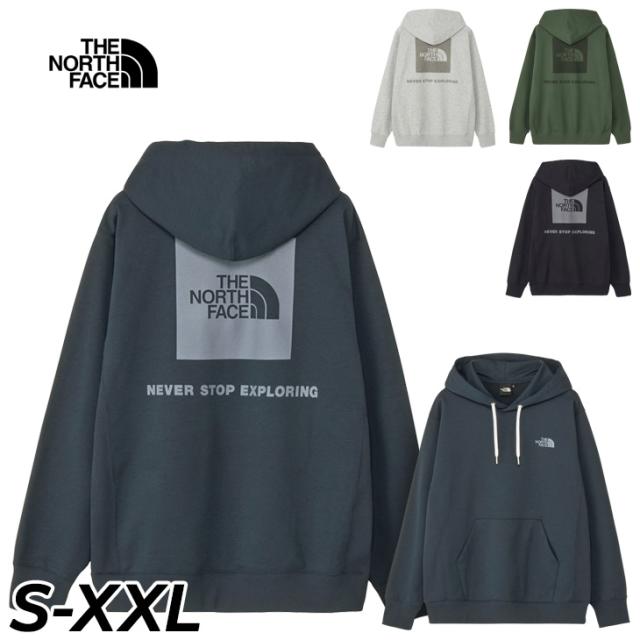 ザ・ノース・フェイス 長袖 パーカー メンズ レディース THE NORTH FACE バックスクエアロゴフーディ｜プルオーバー バックプリント パーカ ユニセックス 裏毛 スエット アウトドアウェア  男女兼用 大きいサイズ 服 ブランド アパレル/NT62533