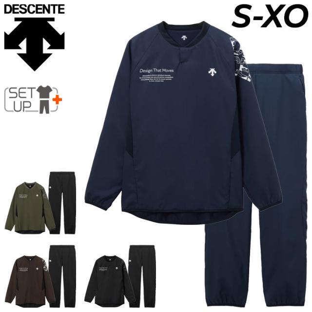 デサント バレーボールウエア 上下 メンズ レディース DESCENTE ウォーマー 長袖ジャケット ロングパンツ 秋冬用 セットアップ 保温 ユニセックス 練習 移動着 スポーツウェア 上下組 服 ブランド アパレル 石川祐希選手着用/DV5FWB02U-DV5FLP02U