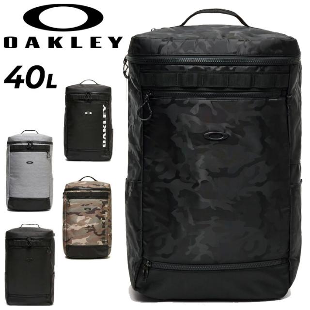 オークリー リュック 40L バッグ OAKLEY ENHANCE LT BOXPACK XL 8.0 FW バックパック ユニセックス 大容量 スクエア型 デイパック 鞄 ブランド スポーツバッグ 機能性 スポーティ  通勤 通学 かばん 男女兼用 無地 カモフラ柄/FOS901841【ギフト不可】