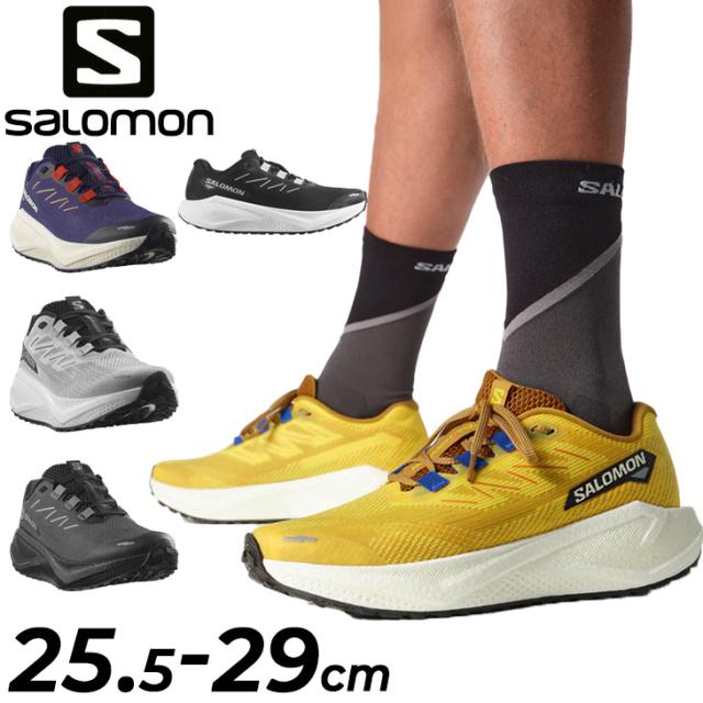 サロモン メンズ ランニングシューズ SALOMON AERO BLAZE 3 GRVL ローカット 厚底 ロードラン ジョギングシューズ マラソン 男性用 ランシュー 大きいサイズ ブランド スポーツシューズ スニーカー 運動靴 グラベルランニングシューズ くつ/ABZ3GR