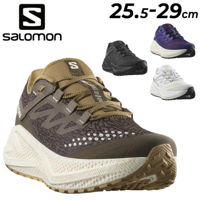 サロモン メンズ ランニングシューズ SALOMON AERO GLIDE 3 GRVL ローカット 厚底 ロードラン ジョギングシューズ マラソン 男性用 ランシュー 大きいサイズ ブランド スポーツシューズ スニーカー 運動靴 グラベルランニングシューズ くつ/AGL3GR