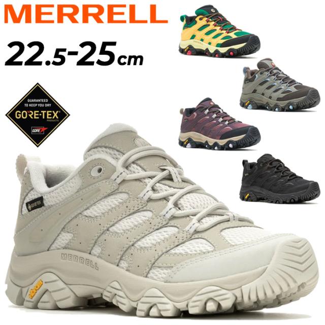 メレル アウトドアシューズ レディース MERRELL MOAB 3 SYNTHETIC GORE-TEX 防水 ハイキングシューズ 靴 ローカット 登山 トレッキング 女性用 ゴアテックス ヴィブラムソール レディースシューズ スニーカー ブランド くつ/MOAB3SY-GTW