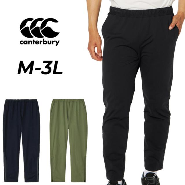 カンタベリー トレーニングパンツ メンズ レディース canterbury デュアルウォームパンツ 裏起毛トリコット ロングパンツ 保温 はっ水 ラグビー ユニセックス スポーツウェア 男女兼用 長ズボン ボトムス ブランド 秋冬 服 アパレル/RG125579
