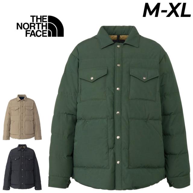 ザ・ノース・フェイス メンズ ダウンジャケット THE NORTH FACE スタッフドシャツ アウトドアウエア 防寒 アウター 保温 ナイロン はっ水 男性 タウン ウエア 冬キャンプ 旅行 ブランド 服 アパレル メンズファッション/ND92532