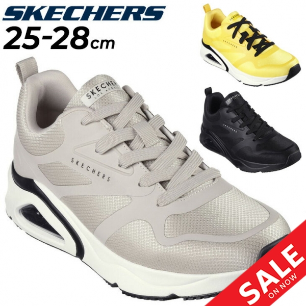スケッチャーズ スニーカー メンズ SKECHERS トレスエア ウノ-レボリューションエアリー ローカット ひも靴 メッシュ スポーティ  男性用 靴 ブランド TRES-AIR UNO メンズスニーカー くつ/183070