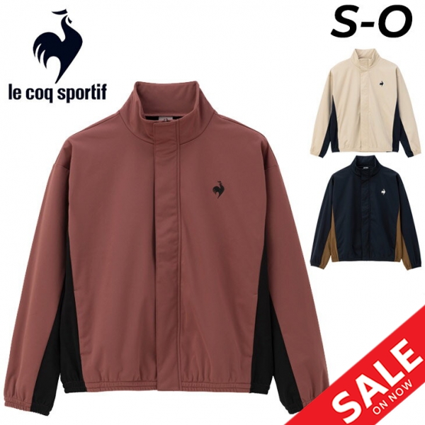 ルコック トレーニングジャケット レディース le coq sportif ストレッチ ボンディング フリースジャケット 保温 はっ水 防風 スポーツウェア スタンドカラー フルジップ 女性 上着 あたたかい デイリー ブランド アパレル/LT4FWB60L