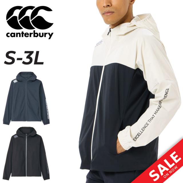 カンタベリー トレーニングジャケット メンズ canterbury アールプラス ストレッチパフォーマンス R+ RUGBY+ ラグビー フルジップ フーディ スポーツウェア 吸汗速乾 はっ水 男性 アウター シェルジャケット 服 ブランド アパレル/RP724580