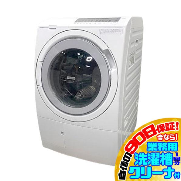 D6828YO  90日保証！【美品】ドラム式洗濯乾燥機 日立 BD-SG110HL(W) 22年製 洗濯11kg/乾燥6kg 左開き