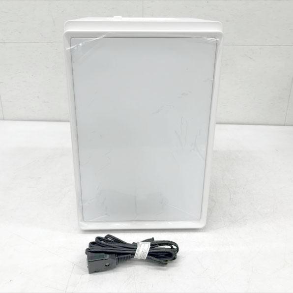 E0399YO ◆1213【美品】加熱式 スチーム式 加湿器 山善 BEAR-S34(W)  25年製 上部給水 キューブ型