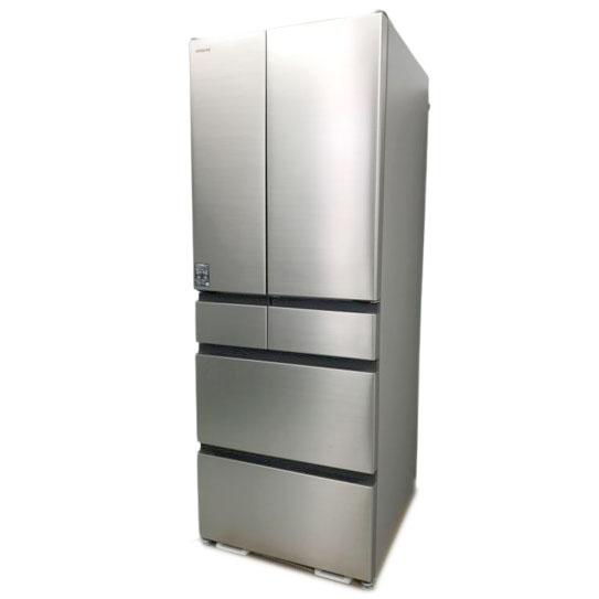 E0603YO ■1202【美品】冷凍冷蔵庫 570L フレンチドア 6ドア 日立 R-VW57V(N) 24年製