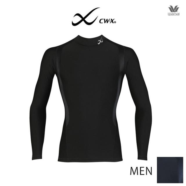 ワコール CWX CW-X 柔流 メンズ シャツ スポーツ トップス ハイネック ゴルフ 球技 マラソン 肩甲骨 広背筋 腹斜筋 吸汗速乾 起毛 保温