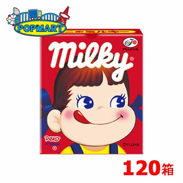 不二家 7粒ミルキー 10箱×12セット(計120箱) キャンディ