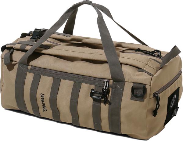 スポルディング バスケットボール コマンダーダッフル 3ウェイ サンドカーキ 23FW バッグ(50025sk)