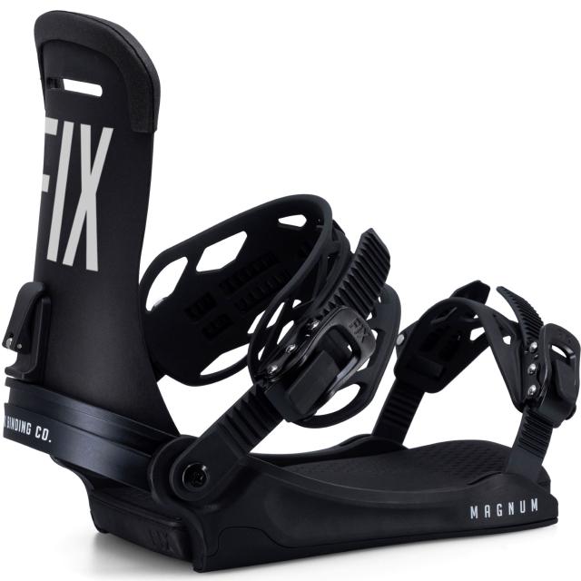 24-25 FIX BOARD BINDING MAGNUM BLACK 2025 フィックス　スノーボードバインディング マグナム　ブラック　正規品 送料無料
