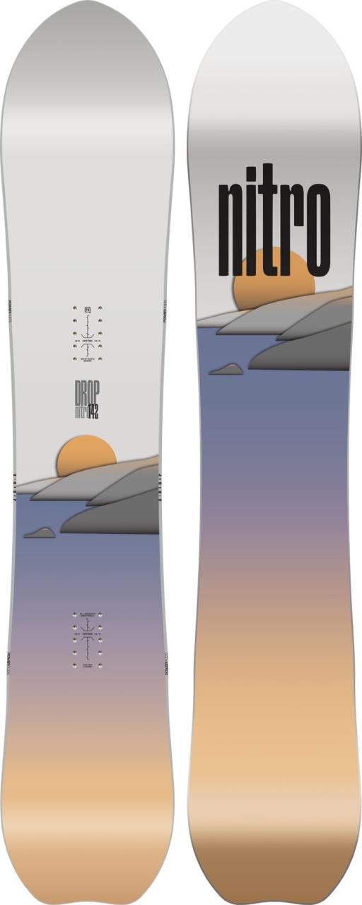 SALE!40%OFF!24-25 NITRO BOARD WOMENS DROP 2025 ナイトロ スノーボード ドロップ 146 149 152 正規品 送料無料