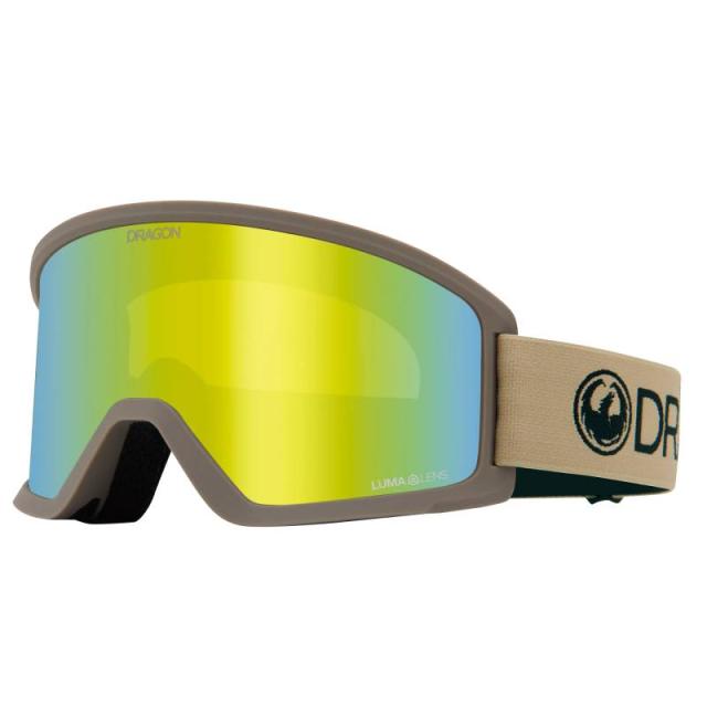 25-26 DRAGON DX3 LITE DESERT TAN  LL J.GOLD ION 2026 ドラゴン ゴーグル DX3 ライトデザートタン ルーマレンズ J ゴールド　日本正規品