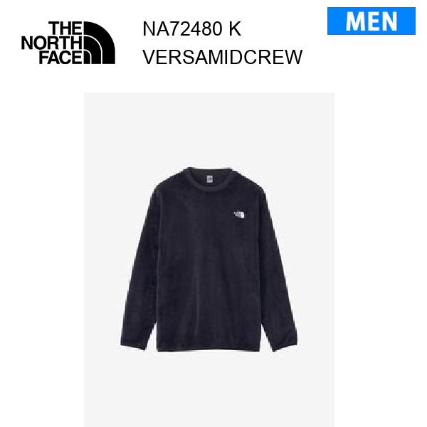 25fw ザ・ノース・フェイス バーサミッドクルー メンズ  NA72480  カラー K THE NORTH FACE 正規品