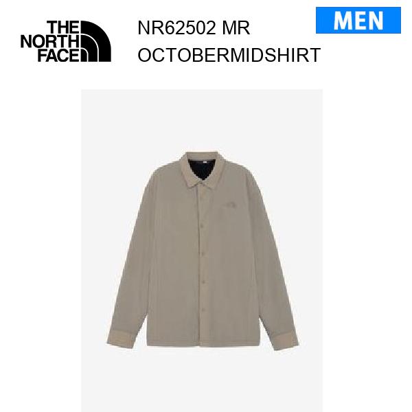 25fw ザ・ノース・フェイス オクトーバーミッドシャツ メンズ  NR62502  カラー MR THE NORTH FACE 正規品