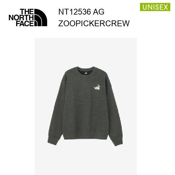 25fw ザ・ノース・フェイス ズーピッカークルー ユニセックス  NT12536  カラー AG THE NORTH FACE 正規品