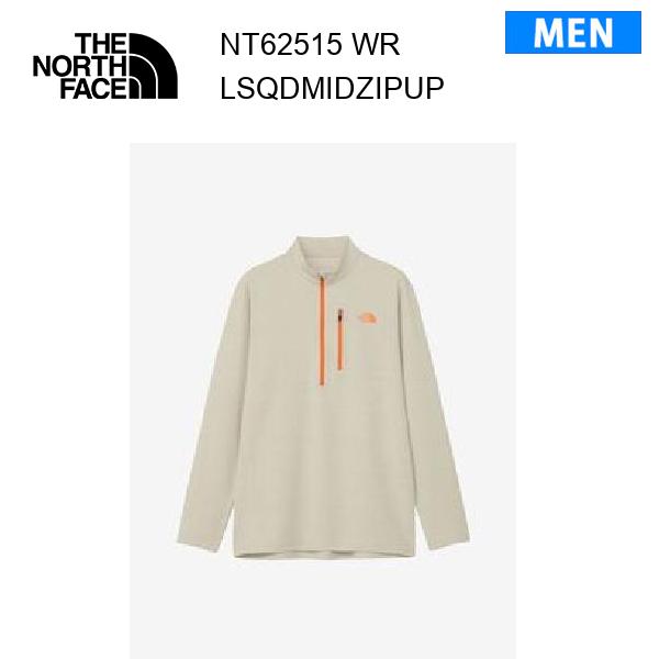 【メール便】25fw ザ・ノース・フェイス ロングスリーブキューディーミッドジップアップ メンズ  NT62515  カラー WR THE NORTH FACE 正規品