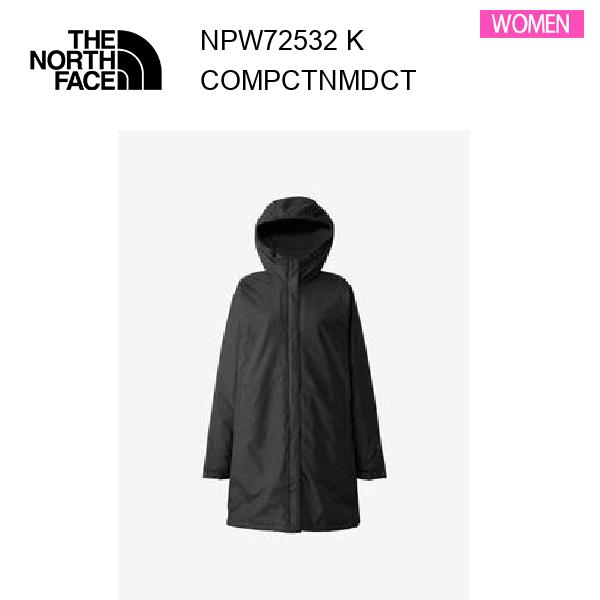 25fw ザ・ノース・フェイス コンパクトノマドコート レディース  NPW72532  カラー K THE NORTH FACE 正規品