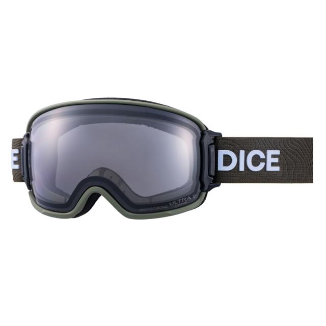 25-26 DICE GOGGLE BANK BK54570 OLV 2026 ダイス ゴーグル バンク OLV 調光 ウルトラライトグレイ ライトシルバーミラー　日本正規品