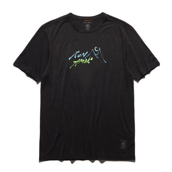 【メール便】RUN AMOK ラン アモック MATHIS CORE SS RK403-BLFJ  カラー BLACK FJORD 正規品