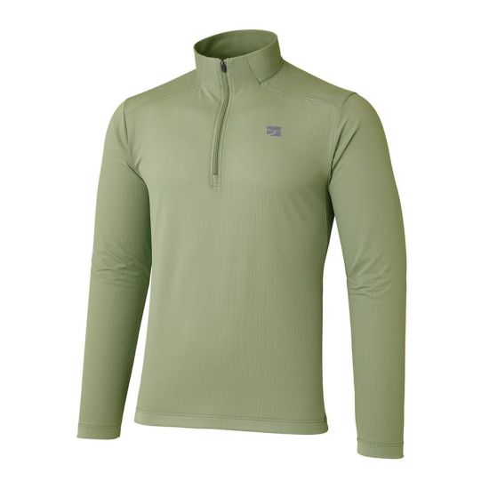 【メール便】ファイントラック finetrack ドラウトクアッド ジップネック メンズ FMM1123 OLIV オリーブ 正規品