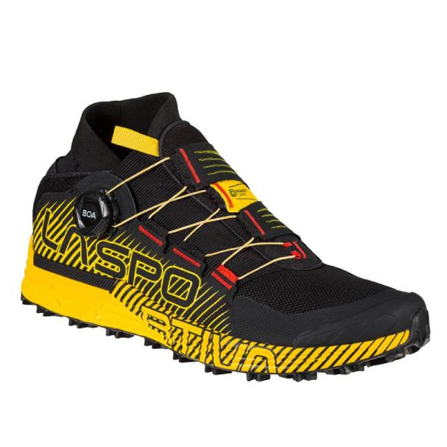 スポルティバ LA SPORTIVA トレランシューズ ユニセックス サイクロン　CYKLON 46W 999100 ブラック×イエロー 正規品