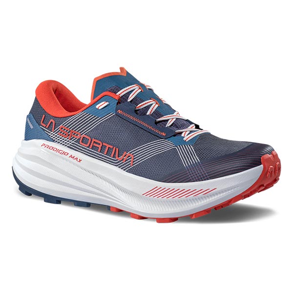 25fw ラ スポルティバ LA SPORTIVA トレランシューズ メンズ  プロディジオ マックス PRODIGIO MAX ZFRS104 B46R24 ナイトスカイ/マウンテンレッド  正規品